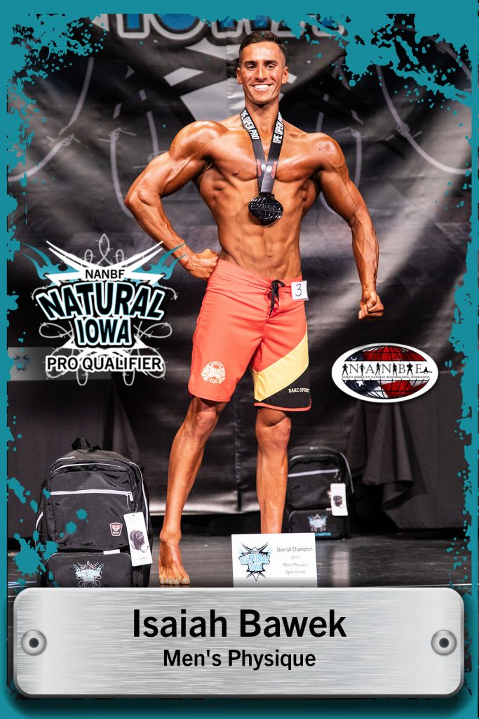 NATURAL IOWA COMPETITOR SPOTLIGHT: Isaiah Bawek - Natural Iowa Muscle